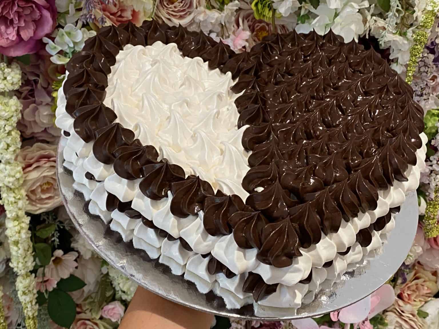 Penová torta srdce 1800 gr bez múky - Torty Nitra